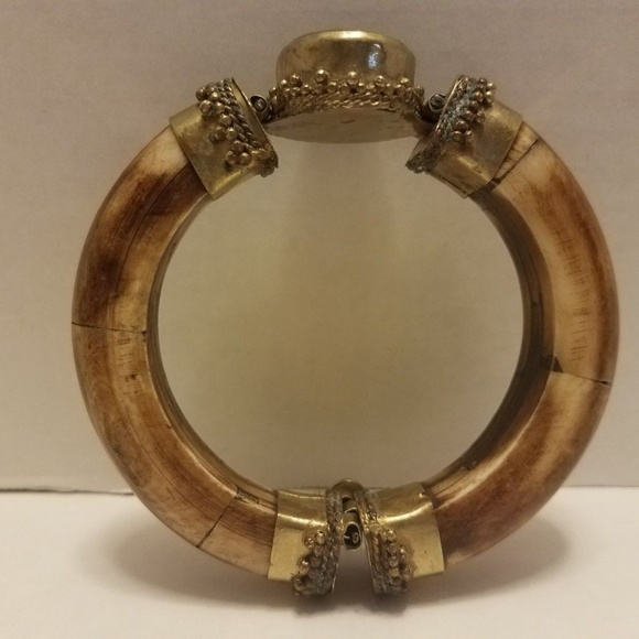 Unbranded | Jewelry | Wood Antique Bracelet Lacing Design Pin Latch ...